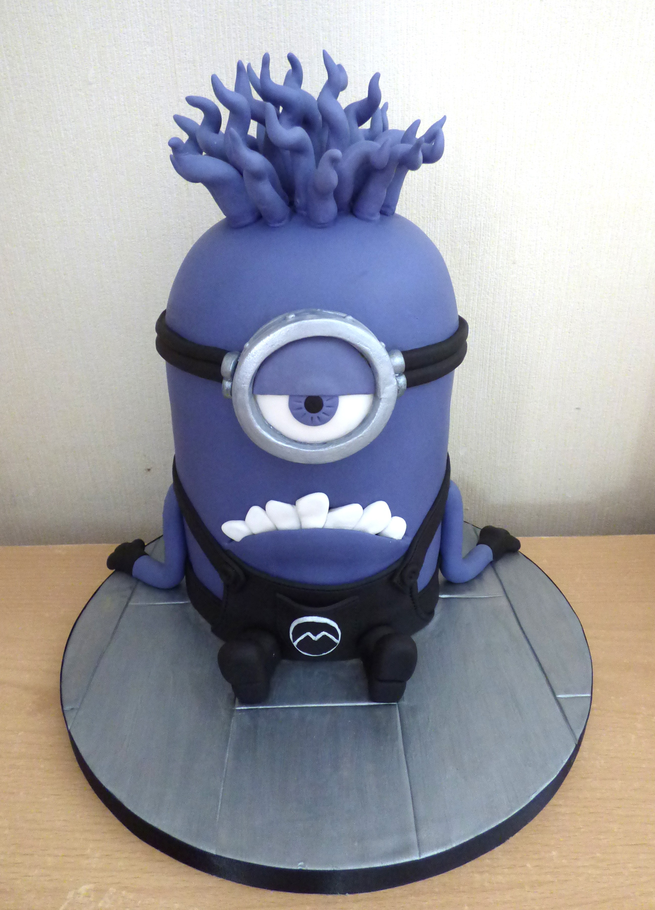 Purple Minion Birthday Cake