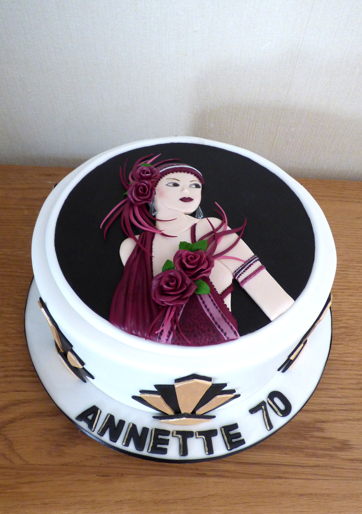 Art Deco Cakes Designs Art Deco Cake Stencil | Belsize Cakes | Cake